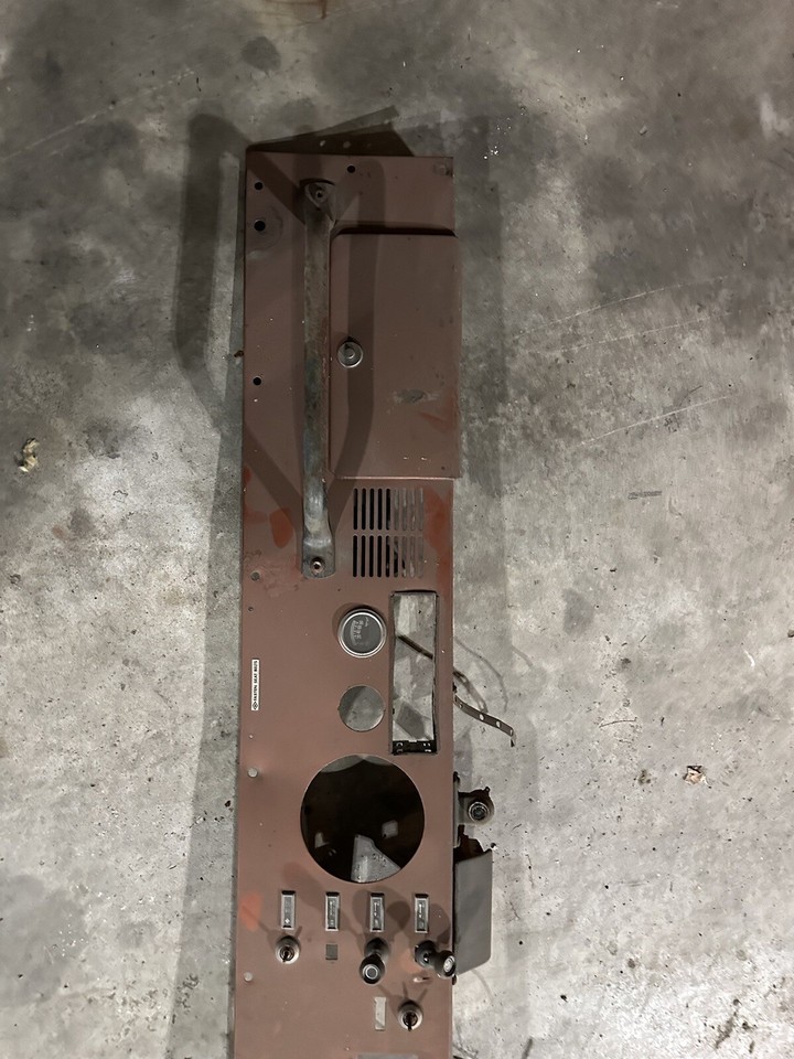 1976-1986 Jeep CJ7 Steel Dash Panel with Gauge Cutouts | eBay