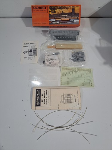 Walthers/Ulrich 801 Train HO Gauge Model Railroad Sierra Passenger Car ...