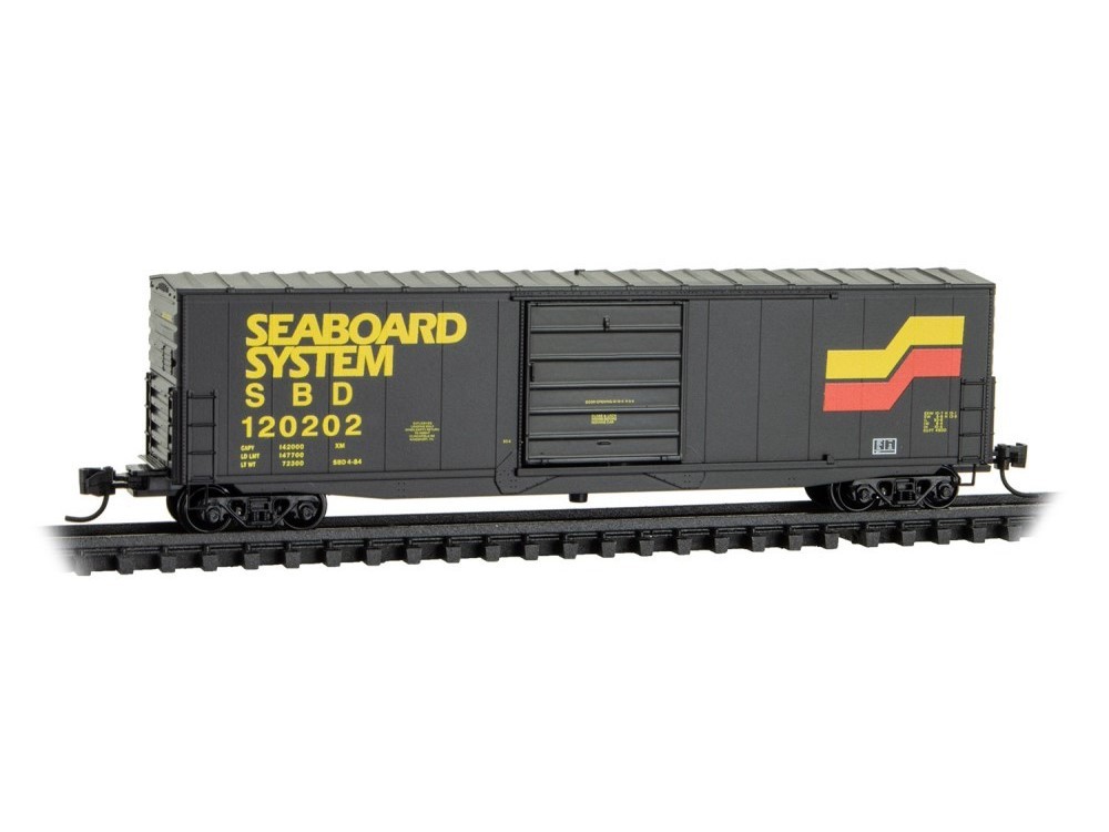 N Micro-Trains MTL 18000335 SBD Seaboard System 50' Single Door Box Car ...