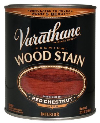 Varathane 211725H Premium Wood Stain, Quart, Red Chestnut | eBay