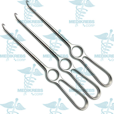 3 Pcs Kocher Skin Hooks Sharp 22 cm OR Grade German Steel Orthopedic ...