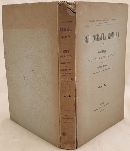 Roman Bibliography Information about the Life and Works 1880 Rome Roman ...