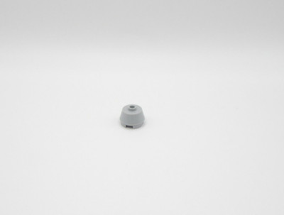 Lego 2 Stk. 2X2 ROUND,SLOPE BRICK W. KNOB Medium Stone Grey 6028324 ...