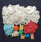 296 Plastic Bread Tags Recycled Multi Colored Clips Tags Upcycled for ...