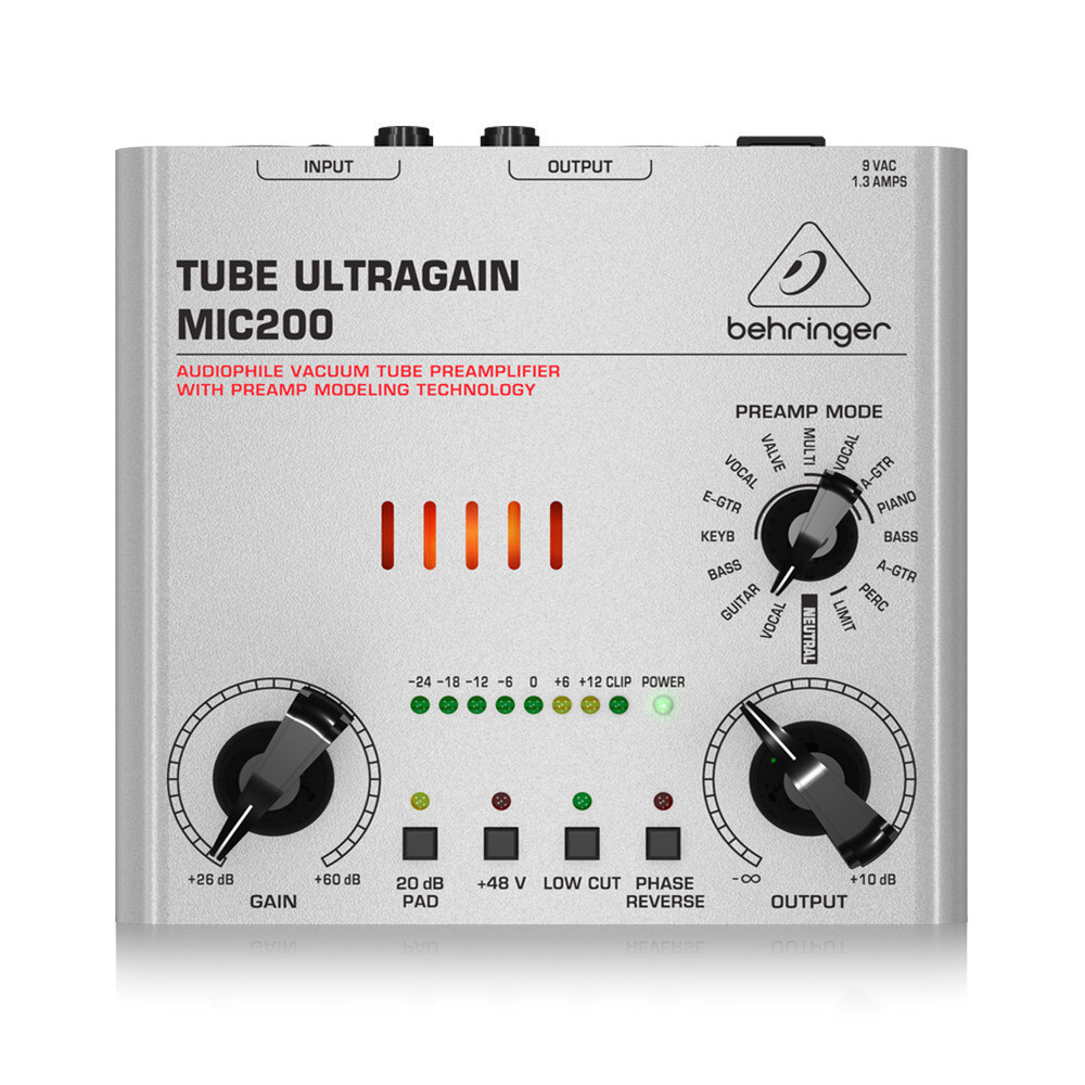 Behringer Tube Ultragain Mic200 PreAmp | eBay