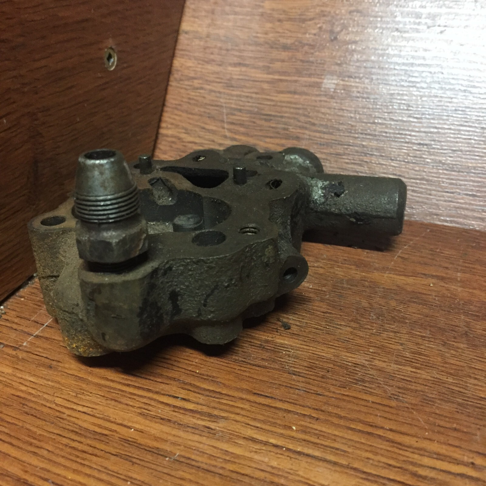 HARLEY DAVIDSON EARLY STYLE Panhead Oil Pump Body Rare Vintage CHOPPER ...