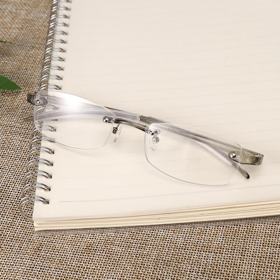 Ultra Light Resin Metal Vision Care Eyeglasses Myopia Glasses Reading ...