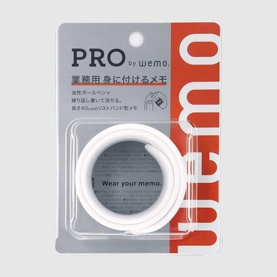 Wearable Memo WEMO Band Type Pro Model Waterproof Repeatable Tough&Fit ...