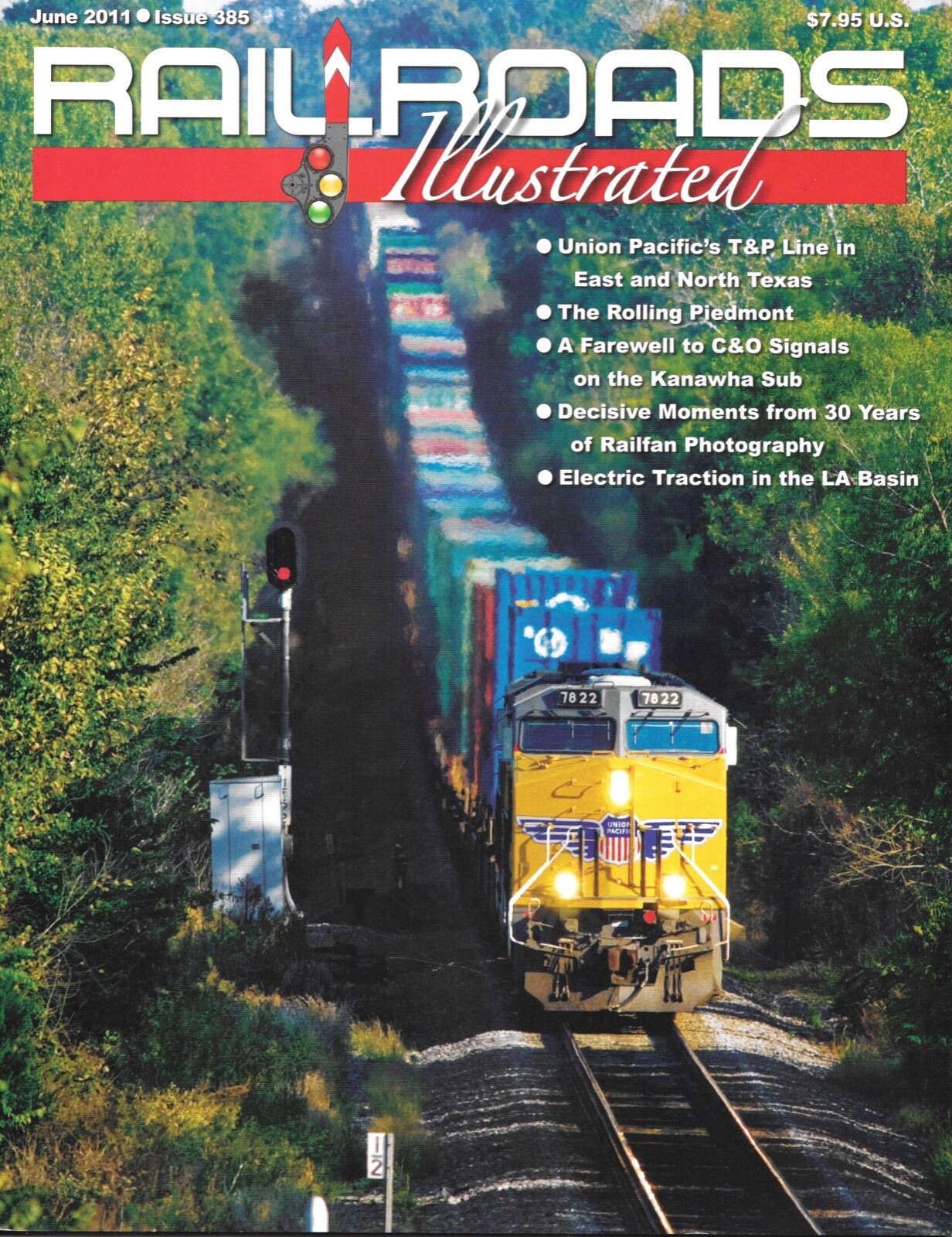 CTC Board Railroad Illustrated 385 UP T&P Line Texas C&O Signals LA ...