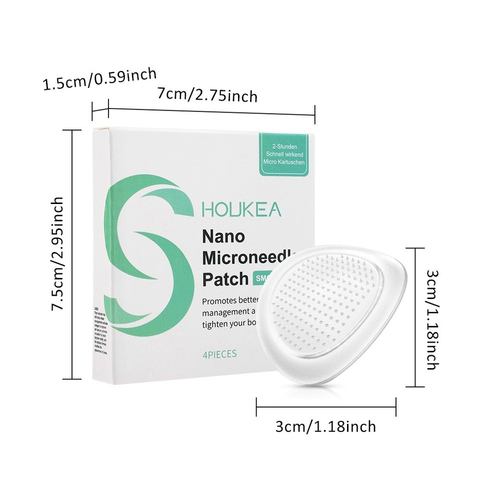 40X Nano Micro-needle Patch -Body Patch-Unisex Slimming Microneedle ...