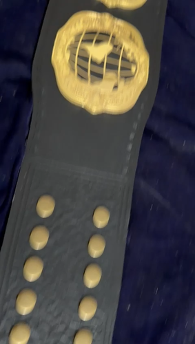 MLW wrestling championship belt Adult Size 2mm Brass | eBay