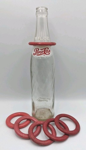 VTG 1960s Kennywood Park Carnival Pepsi Cola Soda Bottle Ring Pitch ...