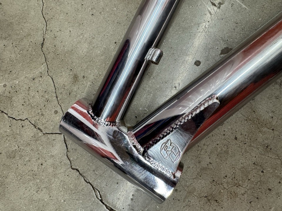 BMX Vintage Redline Frame Mid 1990s Chrome | eBay