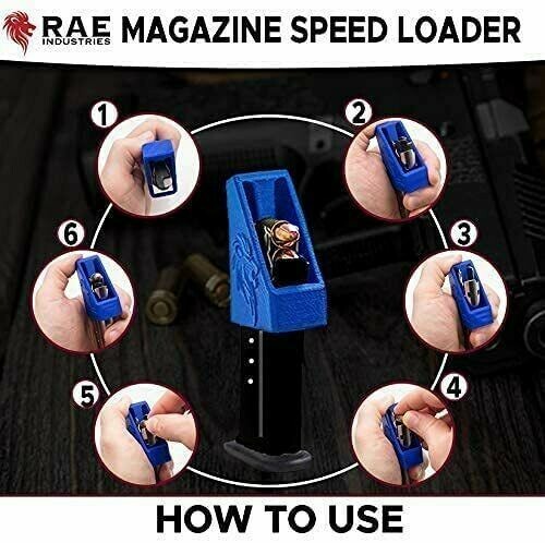 RAEIND Magazine Quick Speed Loader For Beretta APX RDO, APX FDE 9mm ...