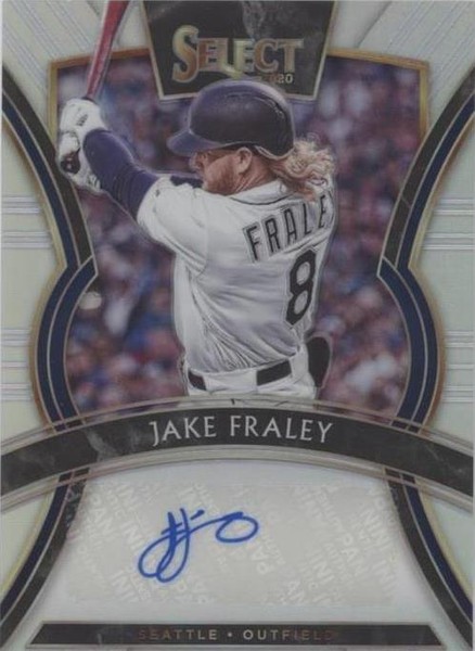 2020 Panini Select - Signatures Holo Prizm #S-JF Jake Fraley, Jake ...