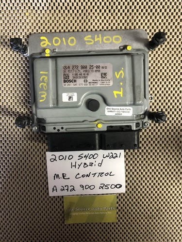 2010-13 Mercedes W221 S400 Hybrid ECU, ME Engine Computer Control ...