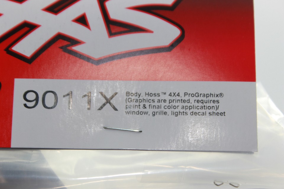Traxxas TRX 9011 X Body Hoss 4x4 VXL Pro Grapix NEW in OVP | eBay