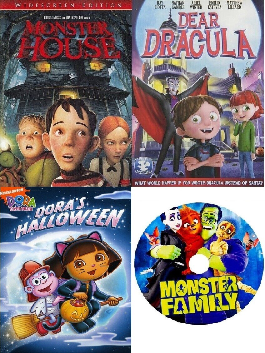 Dear Dracula / Monster House / Monster Family / Dora's Halloween ...