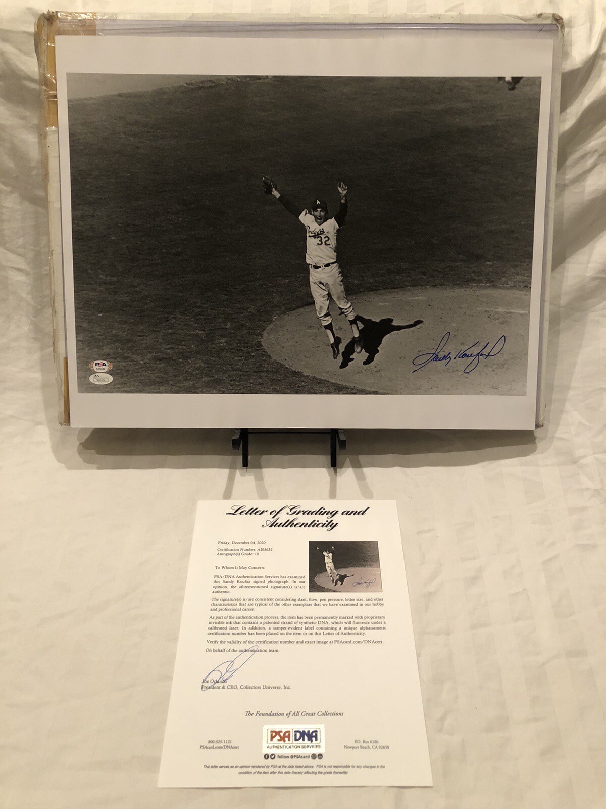 Sandy Koufax | Autographed Baseball Memorabilia & MLB Merchandise