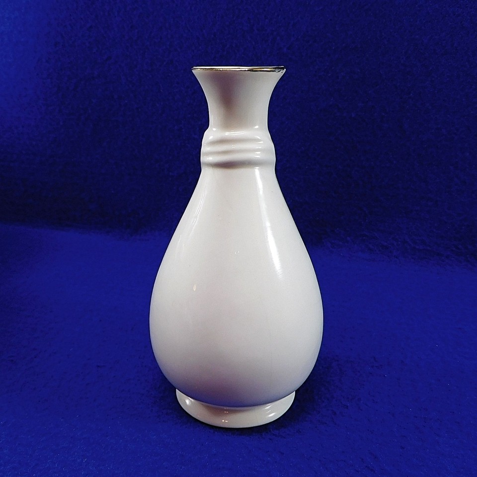 Cameo Ribbon Vase by Royal Heritage Porcelain 6" | eBay