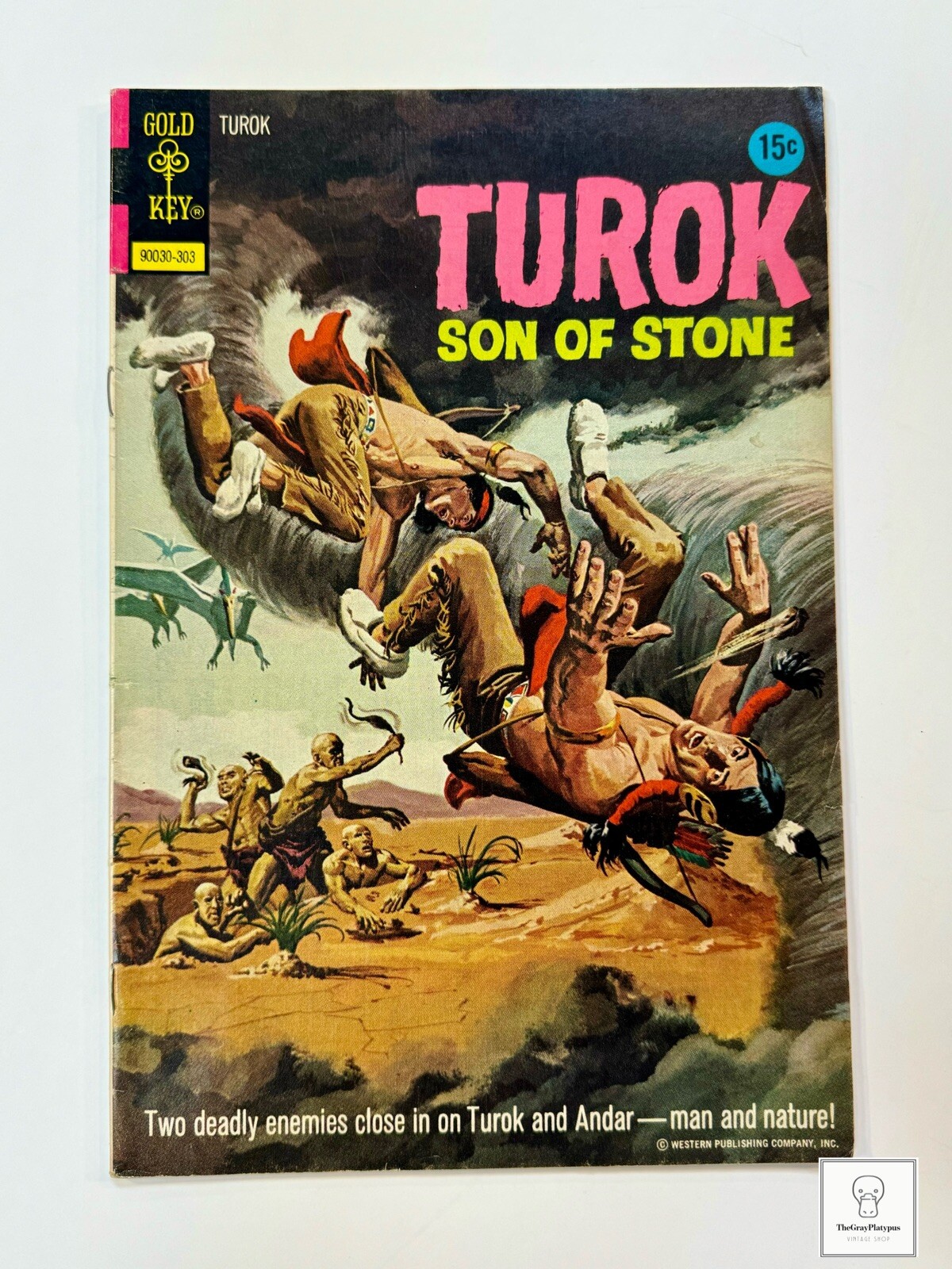 1973 TUROK SON OF STONE #83 / FN-VG / (GOLD KEY) / ANDAR/DINOSAURS | eBay