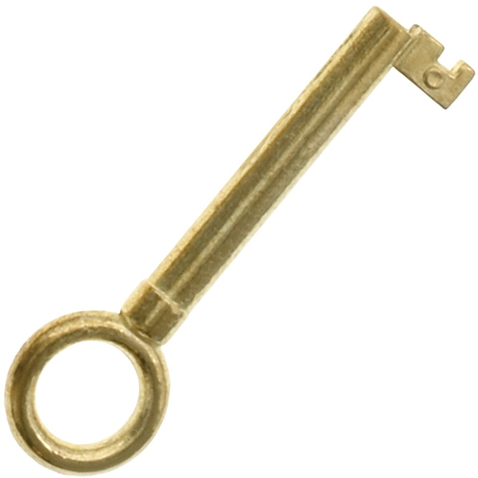 WARDROBE LOCK & KEY Cabinet Cupboard Furniture Door Keyed Latch Old ...