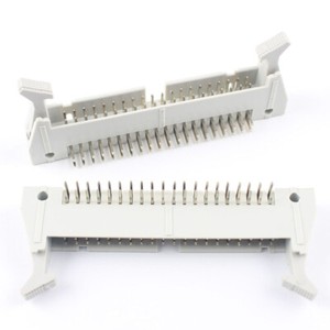 10Pcs 2.54mm Pitch 40 Pin 2x20 Male Right Angle Ejector Header ...