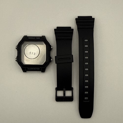Casio AE1200 OEM Original Watch Case, Stainless Back Plate, And Resin ...