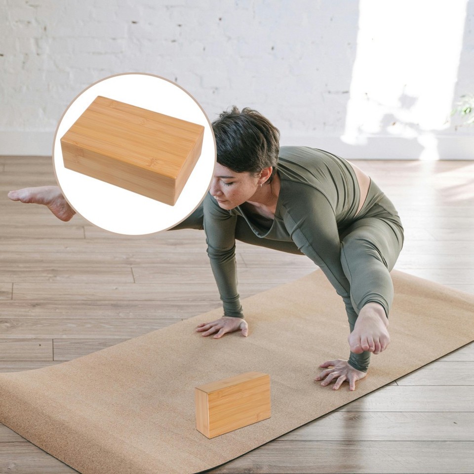 Yoga Practice Blocks Flexibility Yoga Block Yoga Training Block | eBay ...