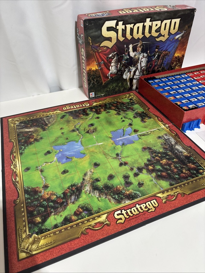 Vintage 1999 Stratego Board Game by Milton Bradley Strategy War ...