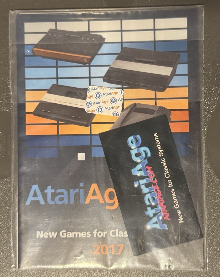 Rare Scramble Homebrew Atari 7800 Discontinued By AtariAge w/ Manual | eBay