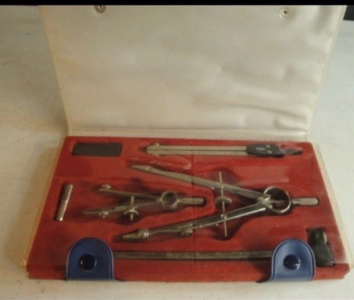 Vintage Tacro drafting tool kit set | eBay