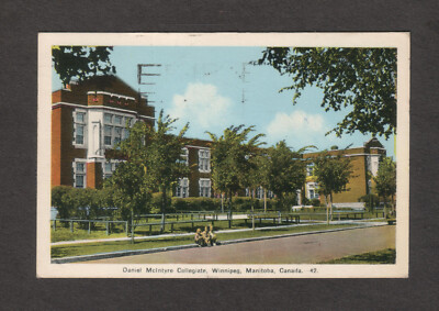 Daniel McIntyre Collegiate, Winnipeg, Manitoba, Canada PU-1942 | eBay