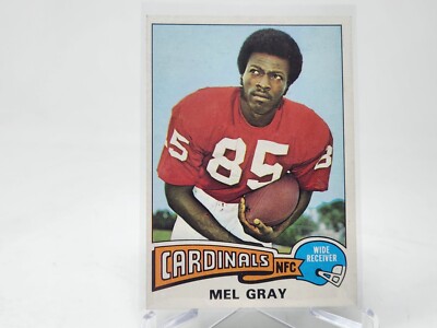 1975 Topps Football Mel Gray Card #40 EX | eBay