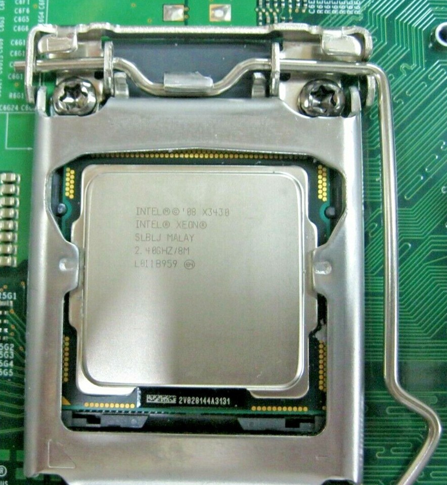 Intel Server Board S3420GP E51976-405 LGA1156 ATX W/ X3430 CPU | eBay