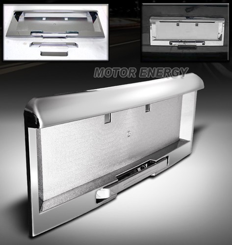 FOR 03 04 05 HUMMER H2 TRUCK REAR LICENSE PLATE COVER FRAME MOLDING ...