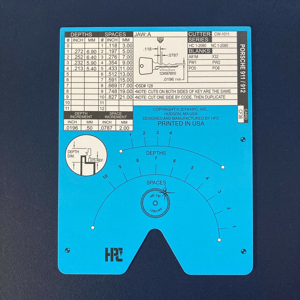 New HPC Replacement Code Cards for 1200 CMB Blitz - Free Shipping ...