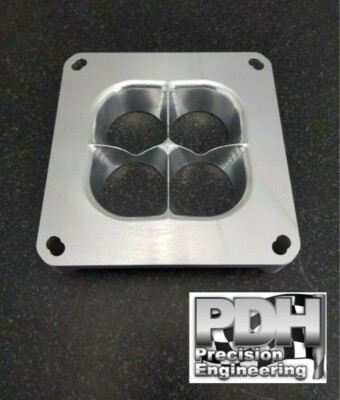 4150 HOLLEY CARBURETOR TO 4500 DOMINATOR MANIFOLD ADAPTOR, 1" HIGH ...