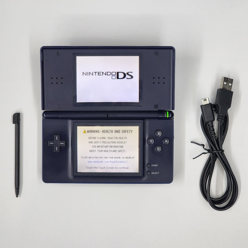 Nintendo DS Lite With Charger and Stylus Choose Color FULLY WORKING ...