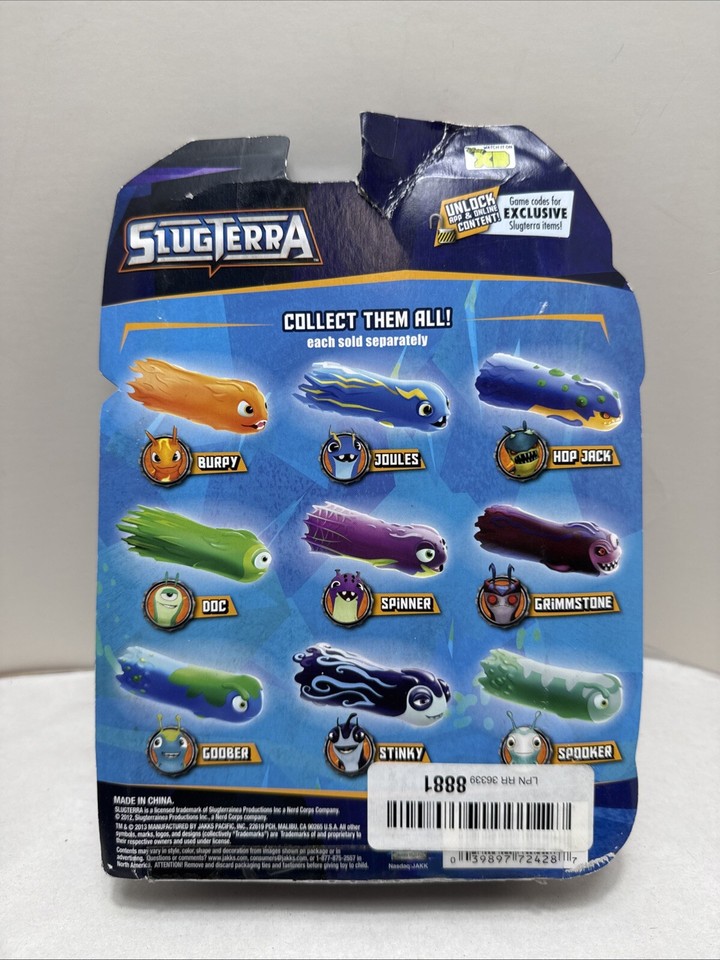 2012 Slugterra Blaster Slug Ammo 5 Pack Hop Jack Goober Doc Spinner ...