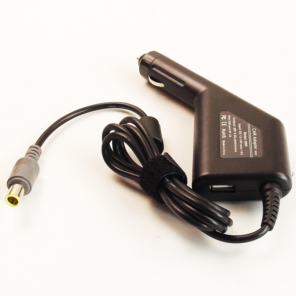 Laptop DC Adapter Car Charger USB Power for IBM Lenovo Thinkpad X220s ...