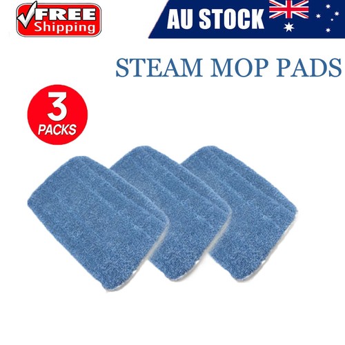 3 X STEAM MOP PADS for Euroflex Monster Floor Steamer EZ1-R EZ2 SC1Z1 ...