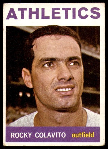 1964 Topps #320 Rocky Colavito Very Good Athletics ID:211340 | eBay