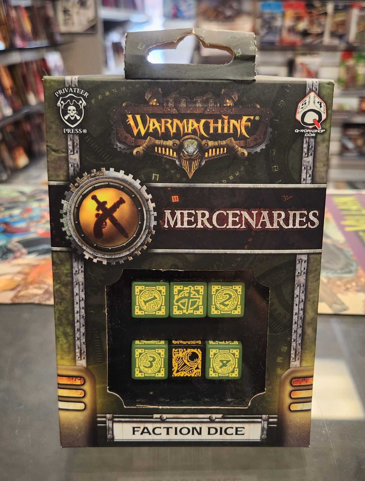 Warmachine Hordes Mercenaries Faction Dice NIB | eBay