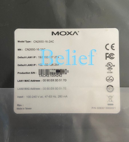 1pc MOXA CN2650-16-2AC Brand New Serial Server Fast DHL*H | eBay