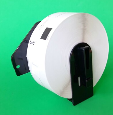 Brother DK-1201 Die-Cut 400 Standard Address Adhes. Labels 1 1/8" x 3 1 ...