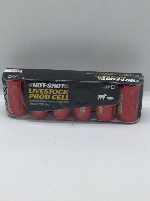 Hot Shot Livestock Prod Battery 6 Ct Hot-shot C Batteries for sale ...