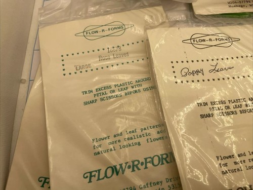 Vintage rubber flower leaf forms pottery Flow•r•forms | eBay