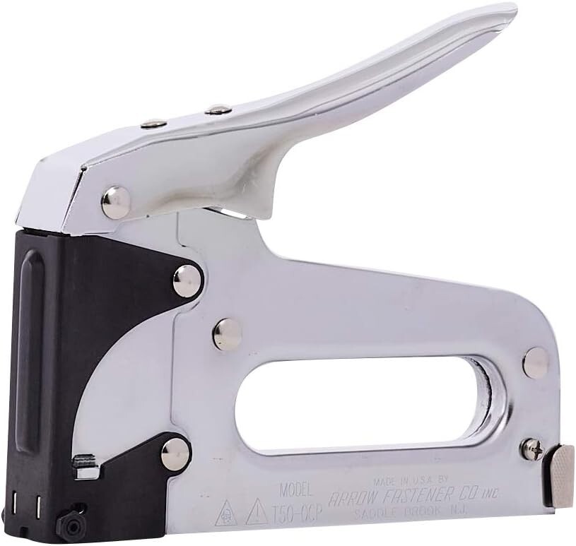 Arrow Heavy Duty Outward Clinch Staple Gun, Manual Stapler for ...