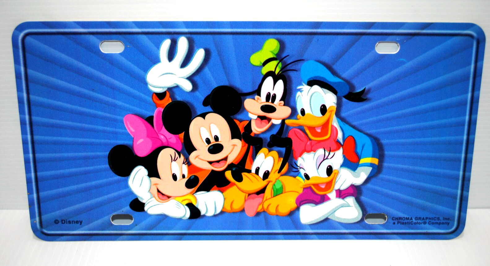 disney license plate mickey goofy donald pluto daisy minnie | eBay